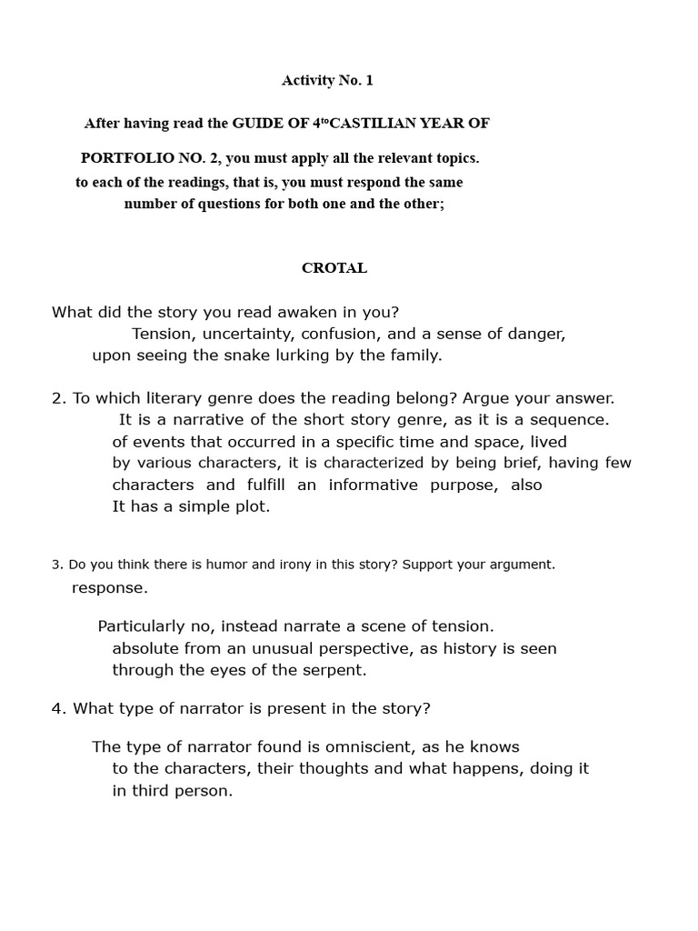 Literary Analysis of Short Stories | PDF | Narration | Narrative