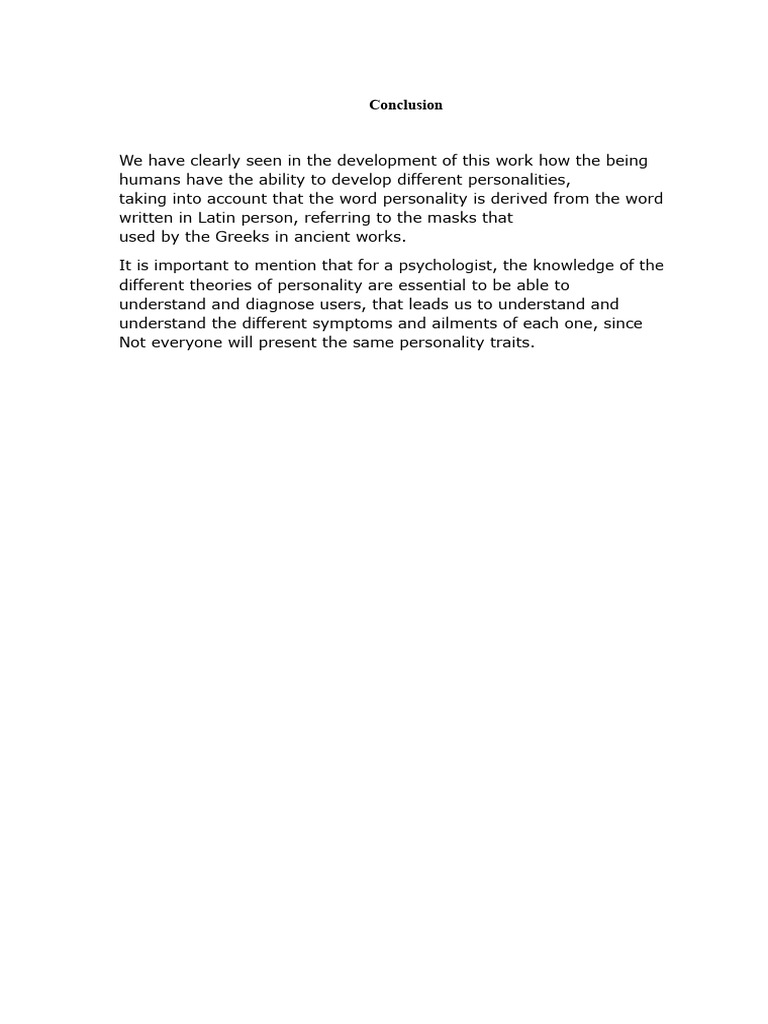 Understanding Personality Development | PDF