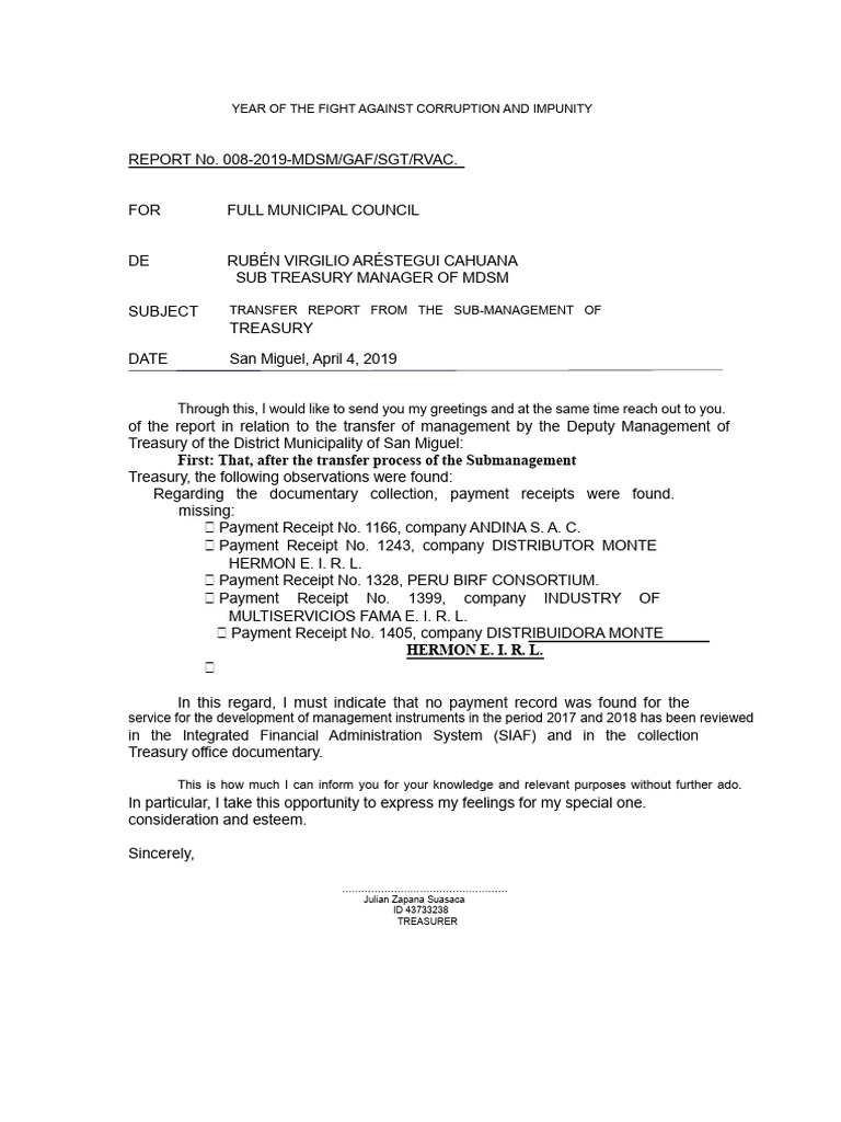 REPORT No. 20 FOR MUNICIPAL MANAGEMENT | PDF