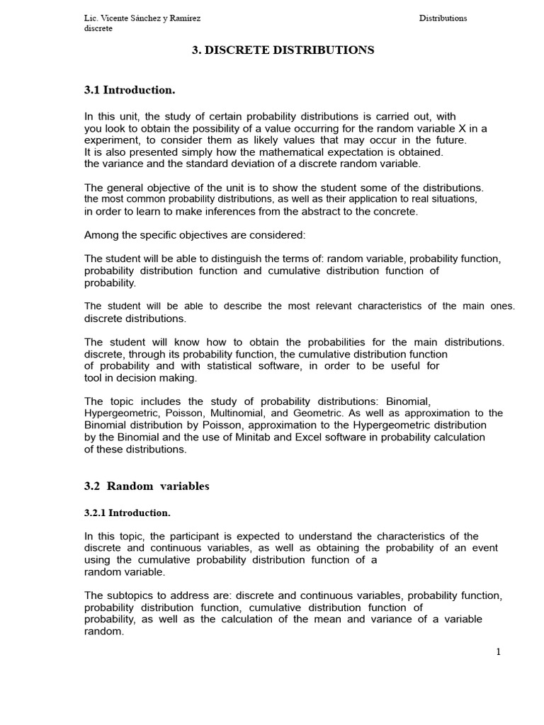 Hypergeometric and Poisson. | PDF | Probability Distribution | Random Variable