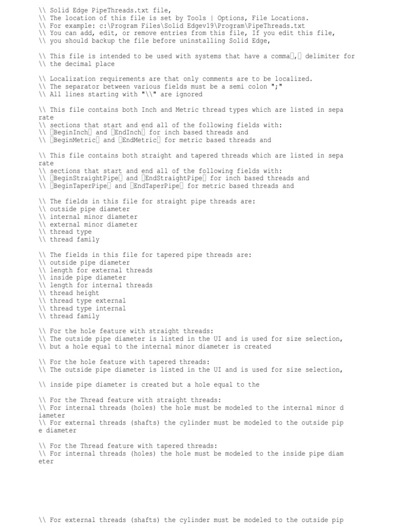 Iso Pipe Threads | PDF | Pipe (Fluid Conveyance) | Mechanical Engineering