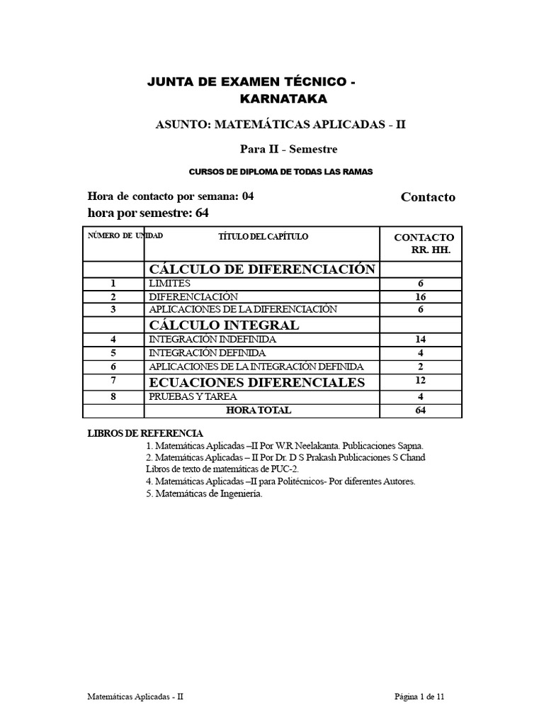 Matemáticas II | PDF | Integral | Derivado