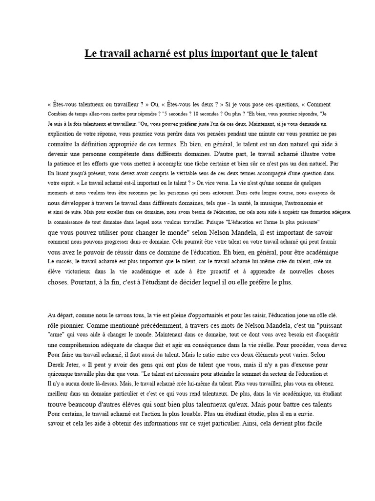 Essai | PDF