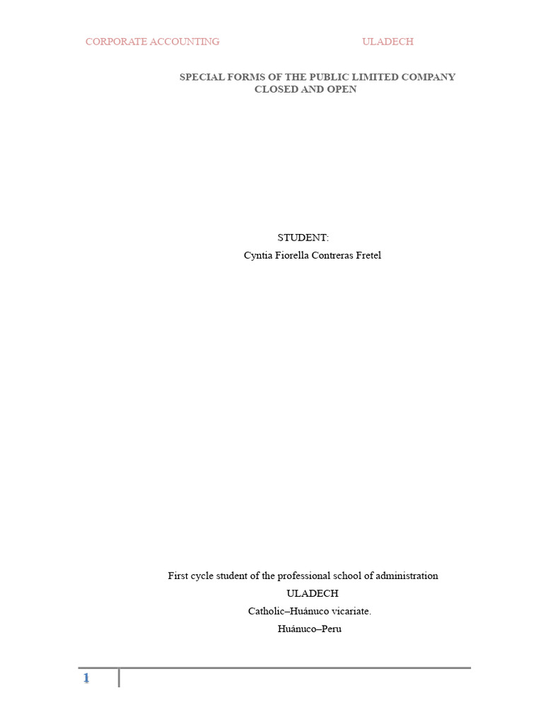 Report On Open and Closed Societies | PDF | Joint Stock Company ...