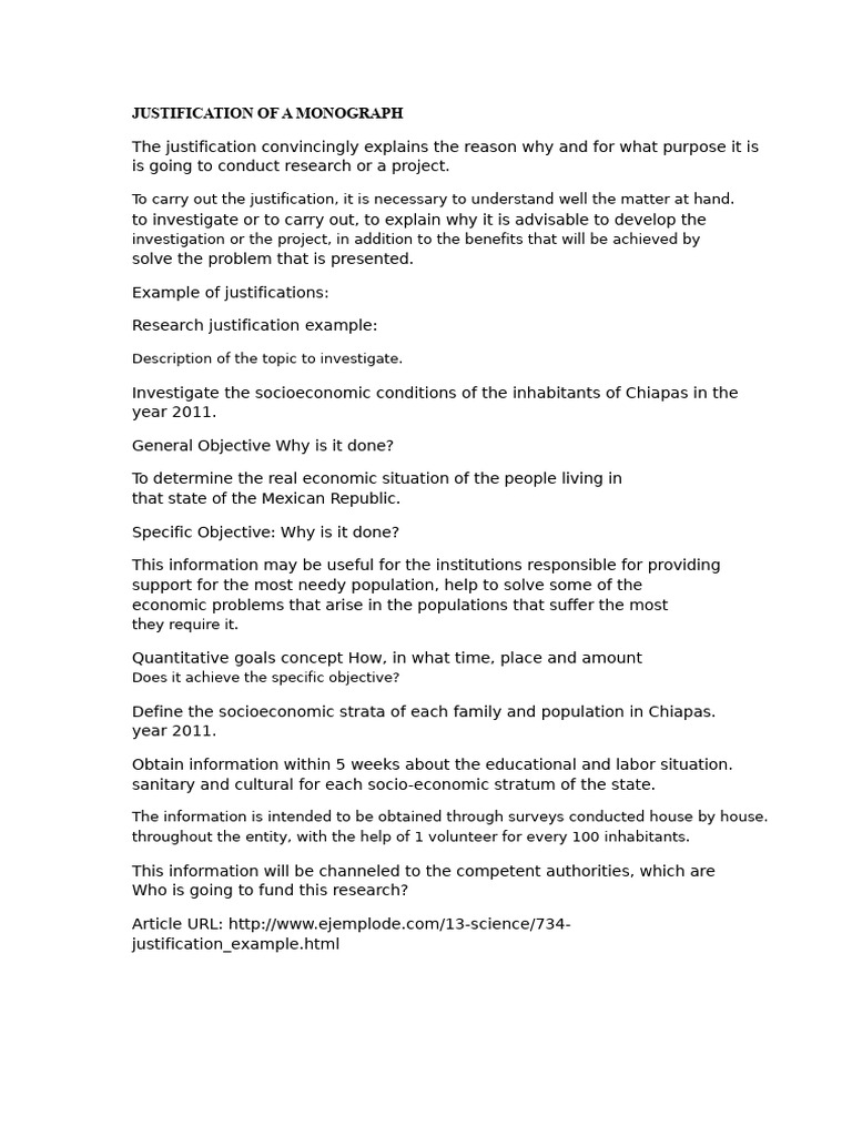Justification for Research Projects | PDF | Knowledge | Adolescence