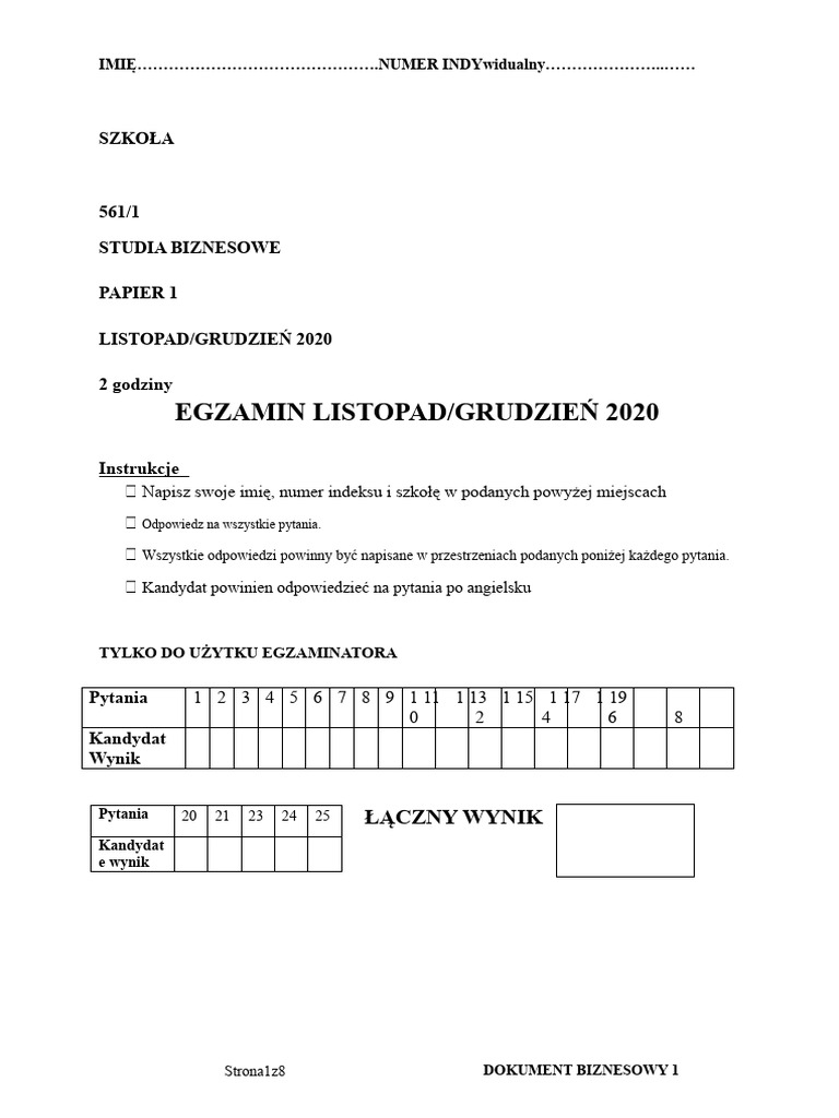 Biznes Pp1 | PDF
