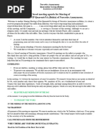 Twelve Traditions of Narcotics Anonymous | PDF