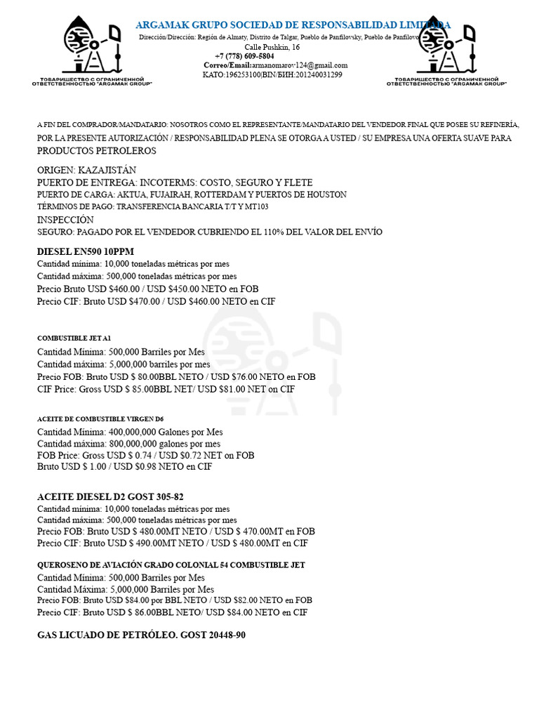 ARGAMAK GROUP LLC SCO (38761) (Recuperado Automáticamente) | PDF ...