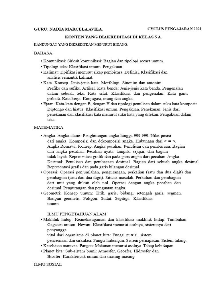 Laporan Pedagogis Sekolah | PDF