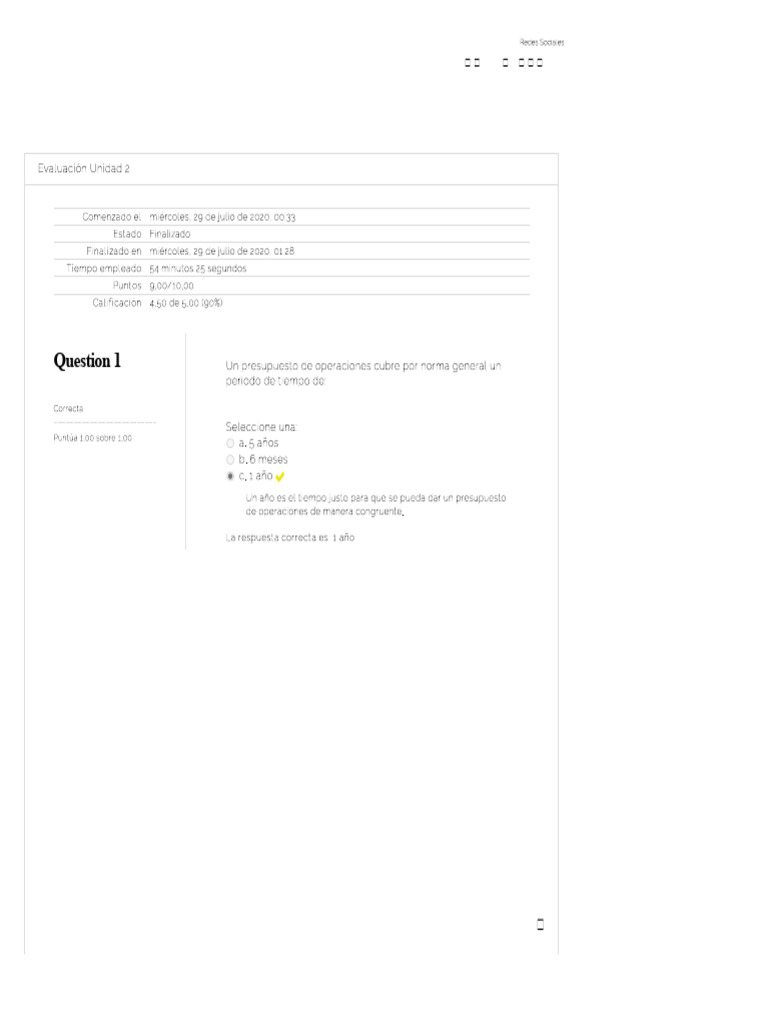 Unit 2 Exam Balance Scorecard | PDF