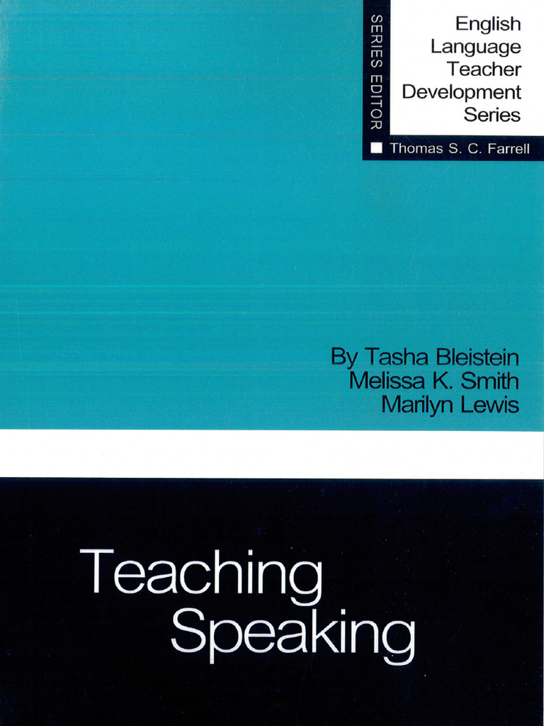 Teaching Speaking | PDF