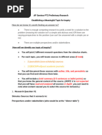 PT #2 2026 Stimulus Packet Analysis | PDF | Social Sciences | Science