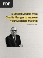 Reverse Thinking | PDF | Thought | Goal