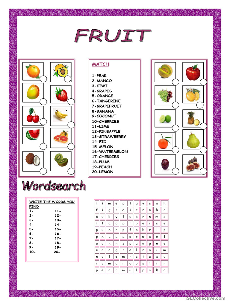 Fruit | PDF