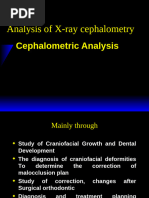 Cephalometric Analysis Norms | PDF