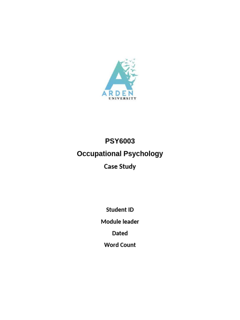 Employee Wellbeing and Motivation Case Study | PDF | Industrial And ...