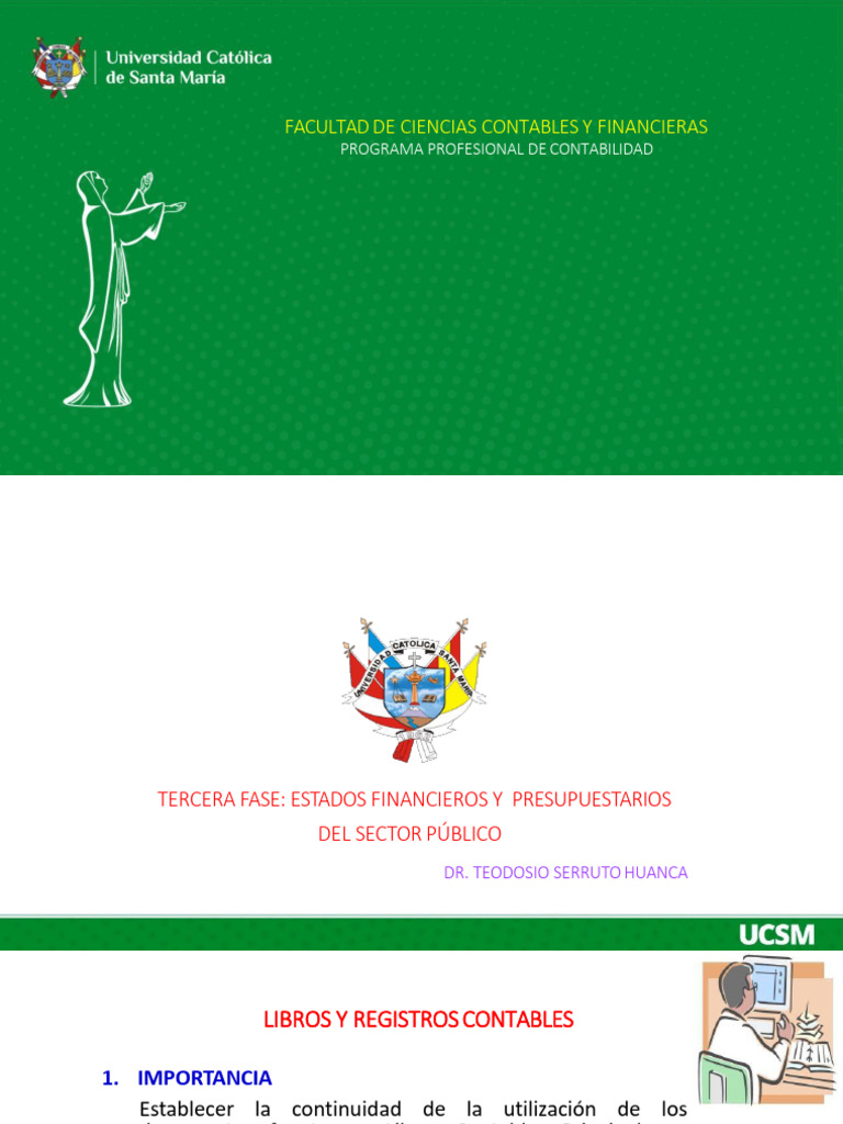 Libros y Registros Contables | PDF | Contabilidad | Estado financiero