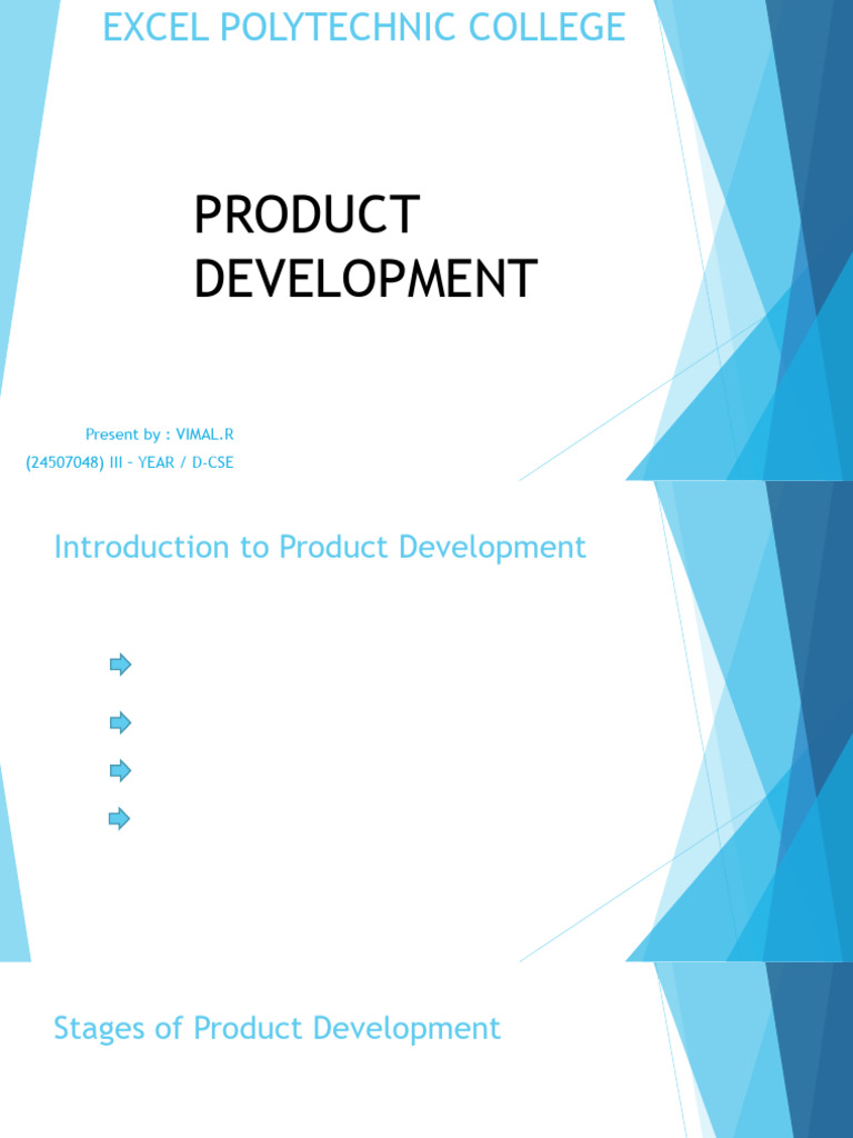 Product Development Process Overview | PDF