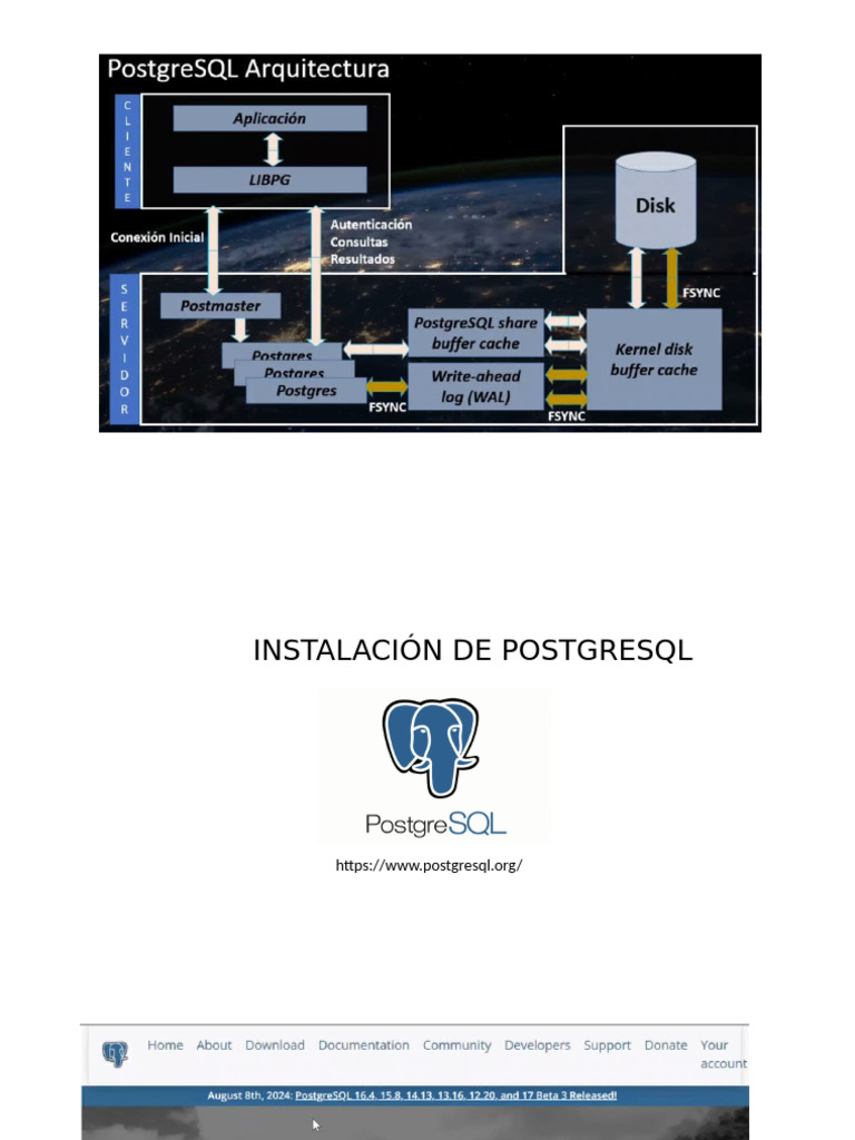 Instala Postgre SQL | PDF