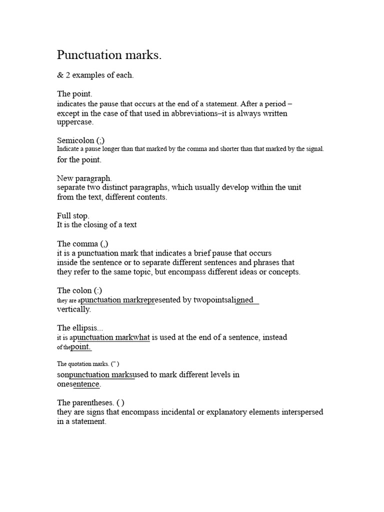 Understanding Punctuation Marks | PDF | Punctuation | Typography