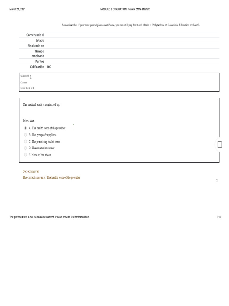 Module 2 Evaluation Review Summary | PDF | Audit | Evaluation