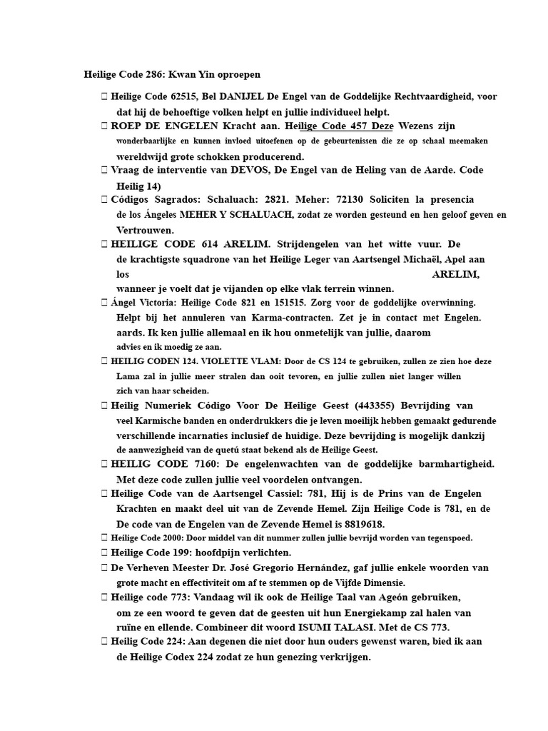 Heilige Codes Van Agesta Door Kwan Yin | PDF
