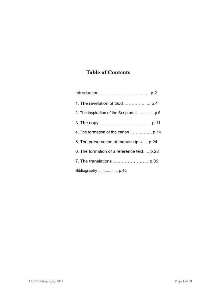Bibliology | PDF | Bible | Revelation