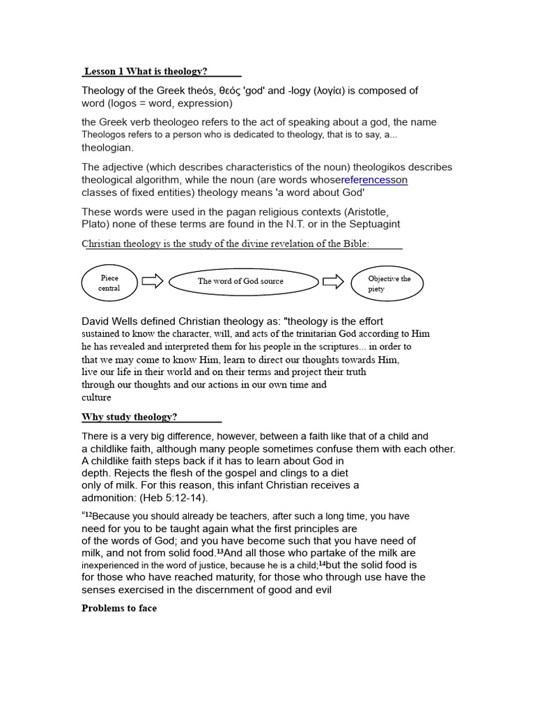 Material Theology of The Classes | PDF | Theology | Bible