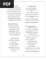 My Own Sacred Grove - Lyric Sheet | PDF