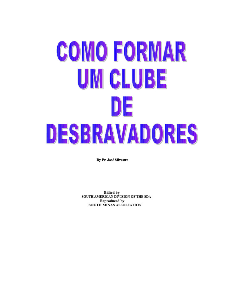 Pathfinder Club Organization Guide | PDF | Courage