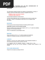 IMPCA Methanol Specifications 2024 | PDF | Methanol | Chemical Substances