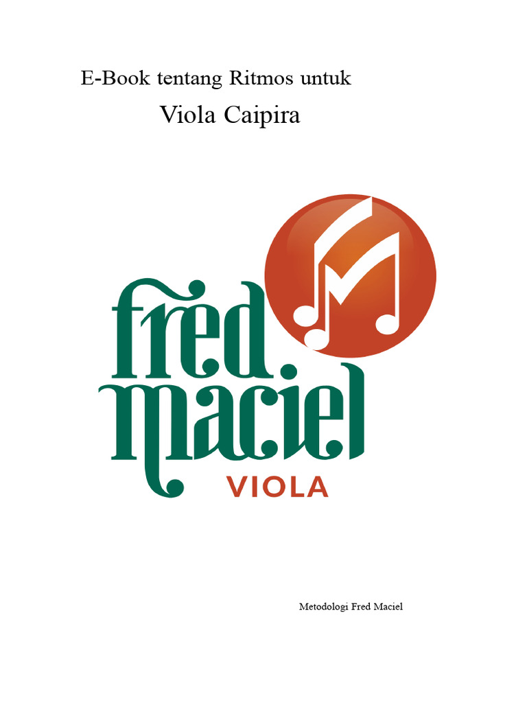 Panduan E-Book Ritmos Viola Caipira | PDF