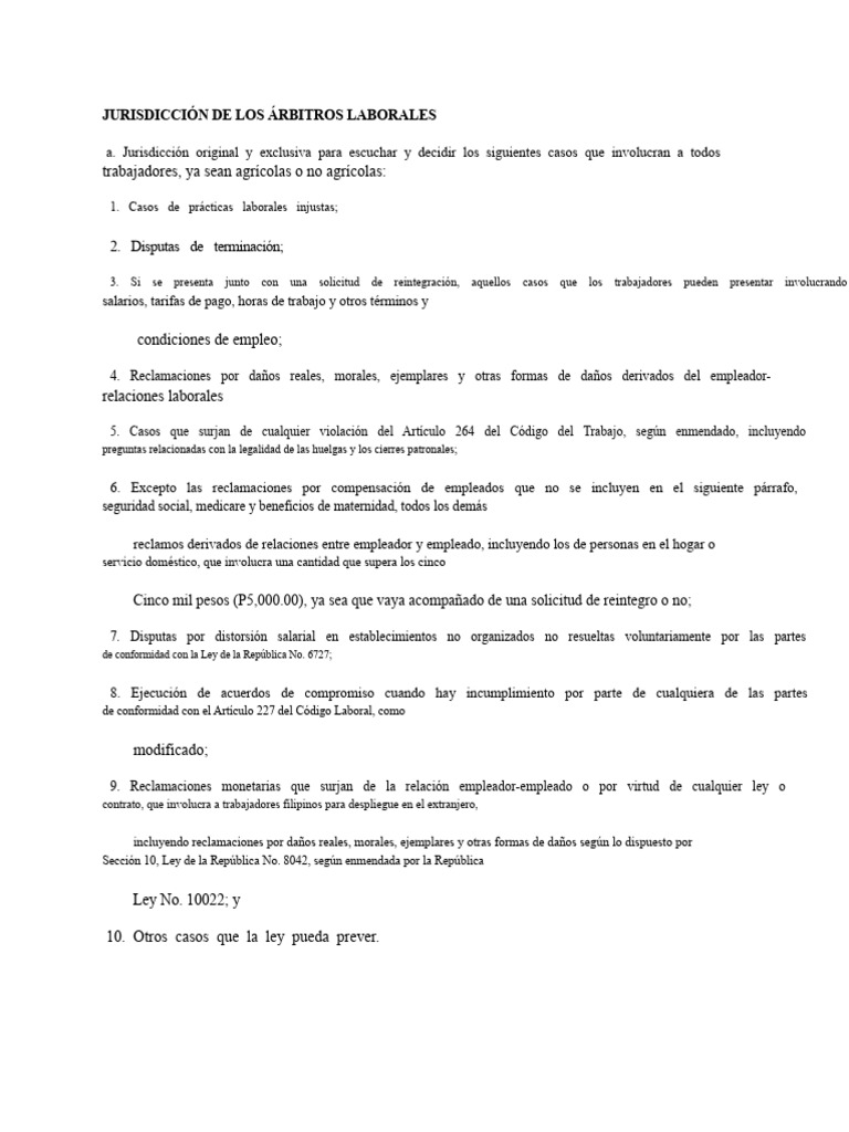 Jurisdicción LA y NCMB | PDF | Arbitraje | Mediación