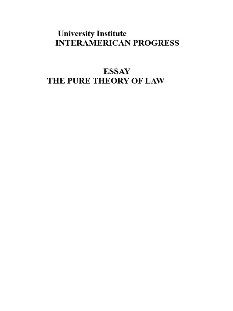 Kelsen's Pure Theory of Law Explained | PDF | Jurisprudence