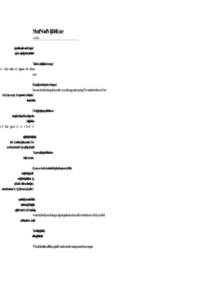 Short Novel | PDF