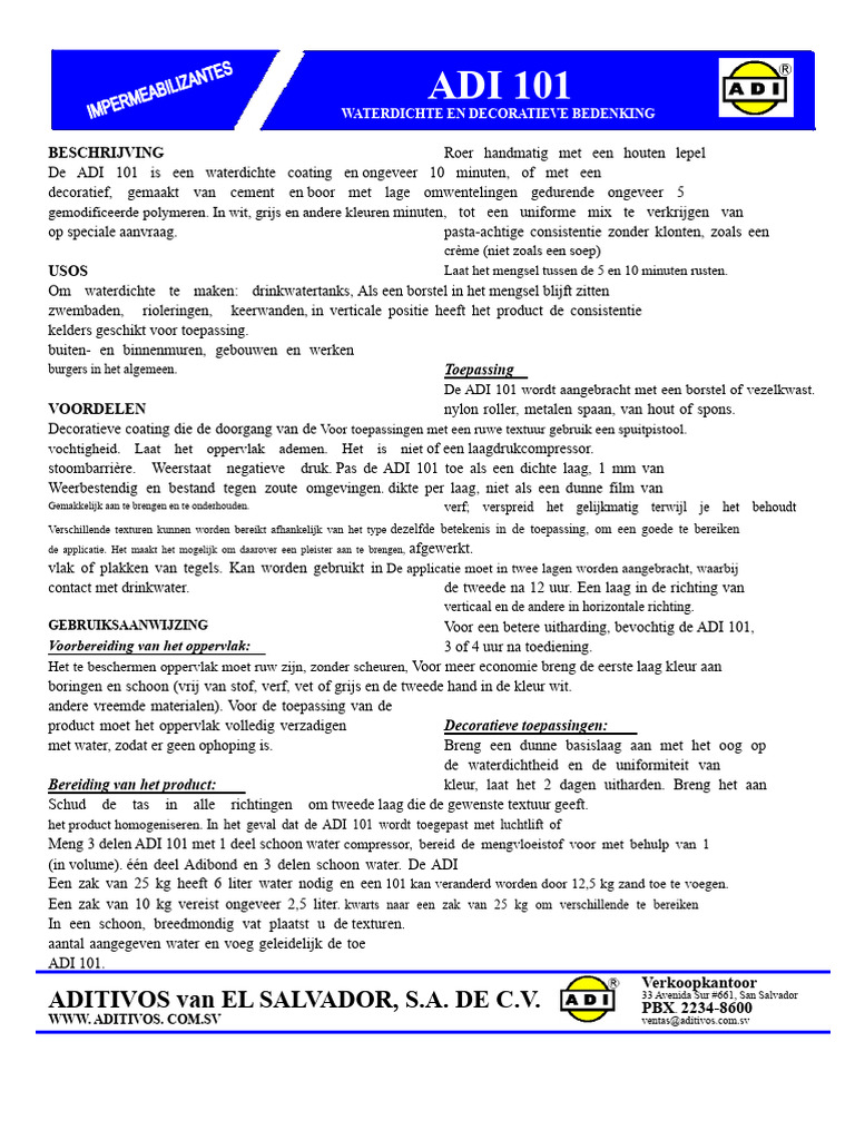 Adi 101 | PDF