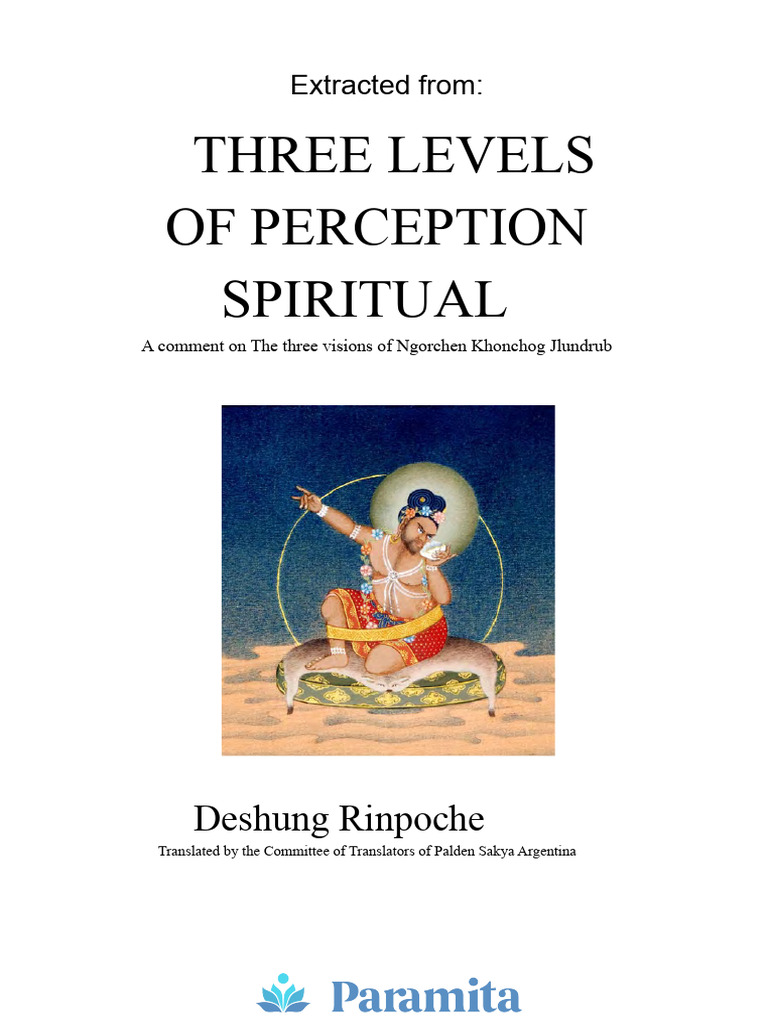 EXTRACT FROM THE BOOK The Three Levels of Perception | PDF | Meditation ...
