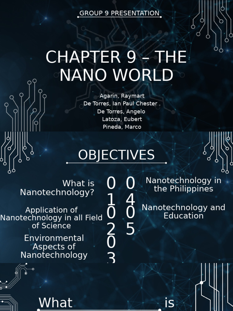 Chapter 9 The Nano World | PDF | Nanotechnology | Nanomaterials