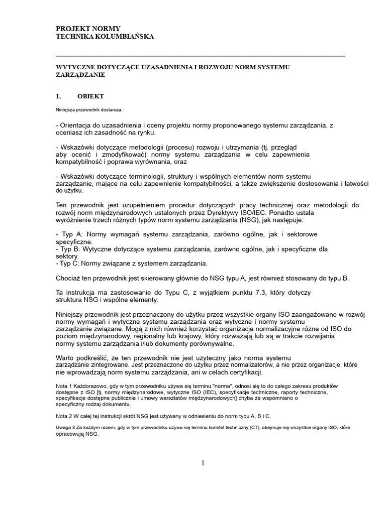 Przewodnik ISO 72 | PDF