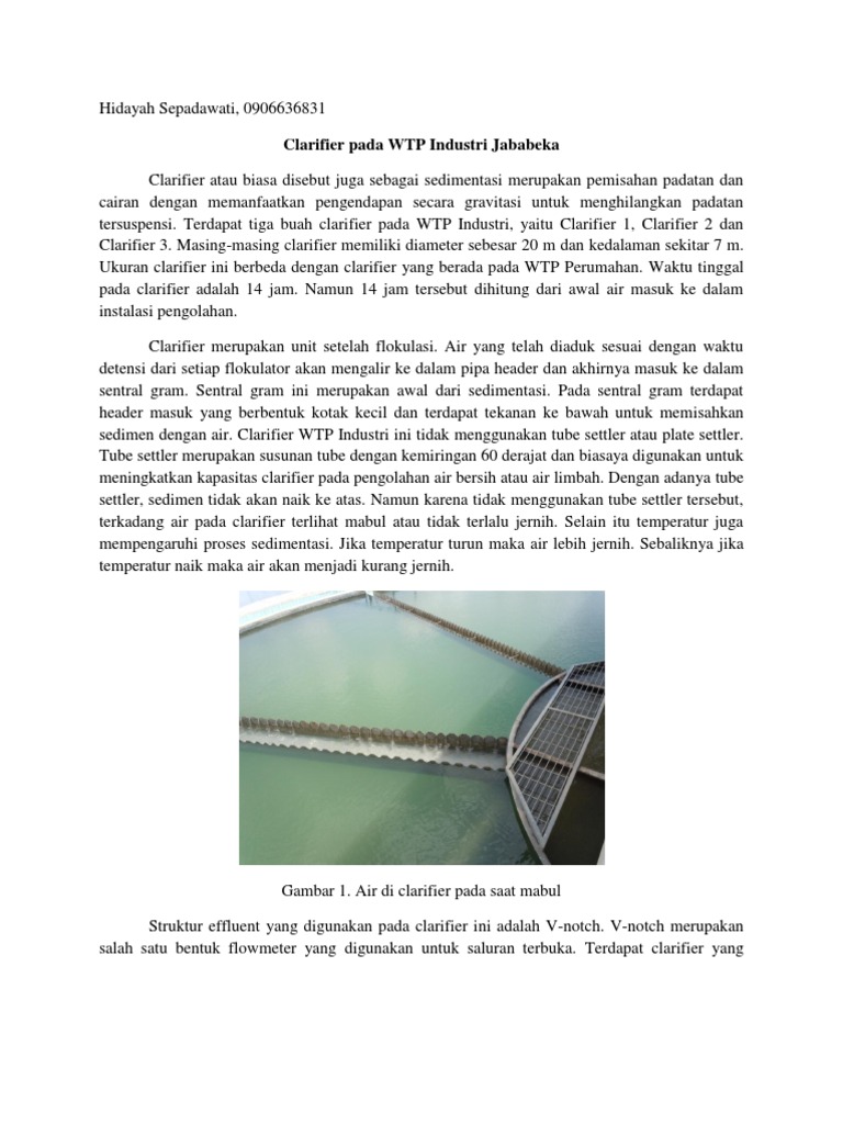 Clarifier | PDF