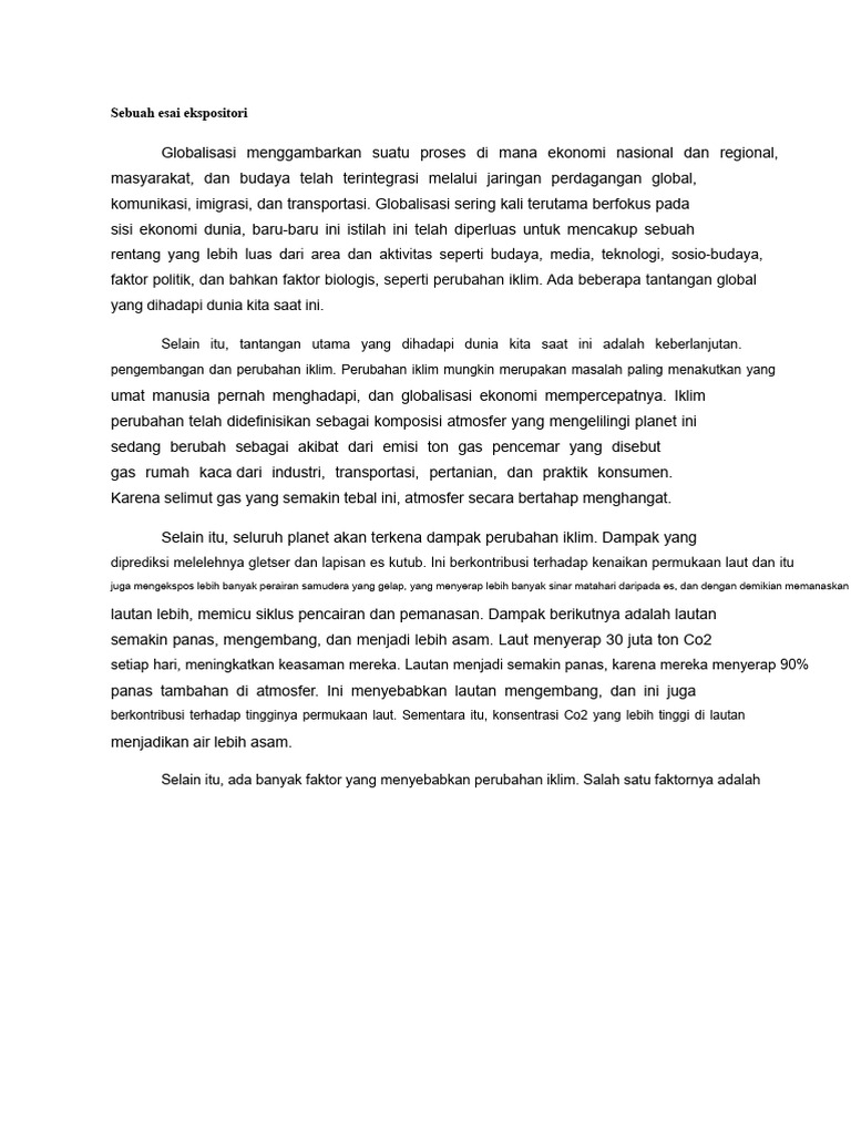 Esai Ekspositori | PDF