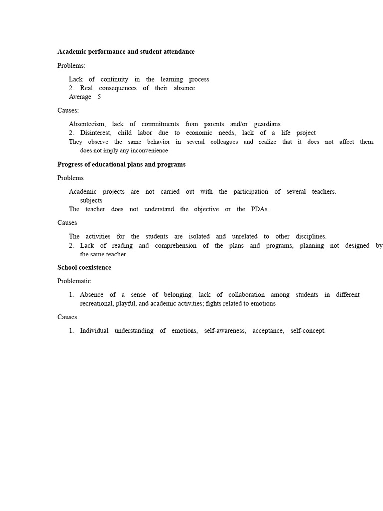 Academic Performance and Student Attendance | PDF