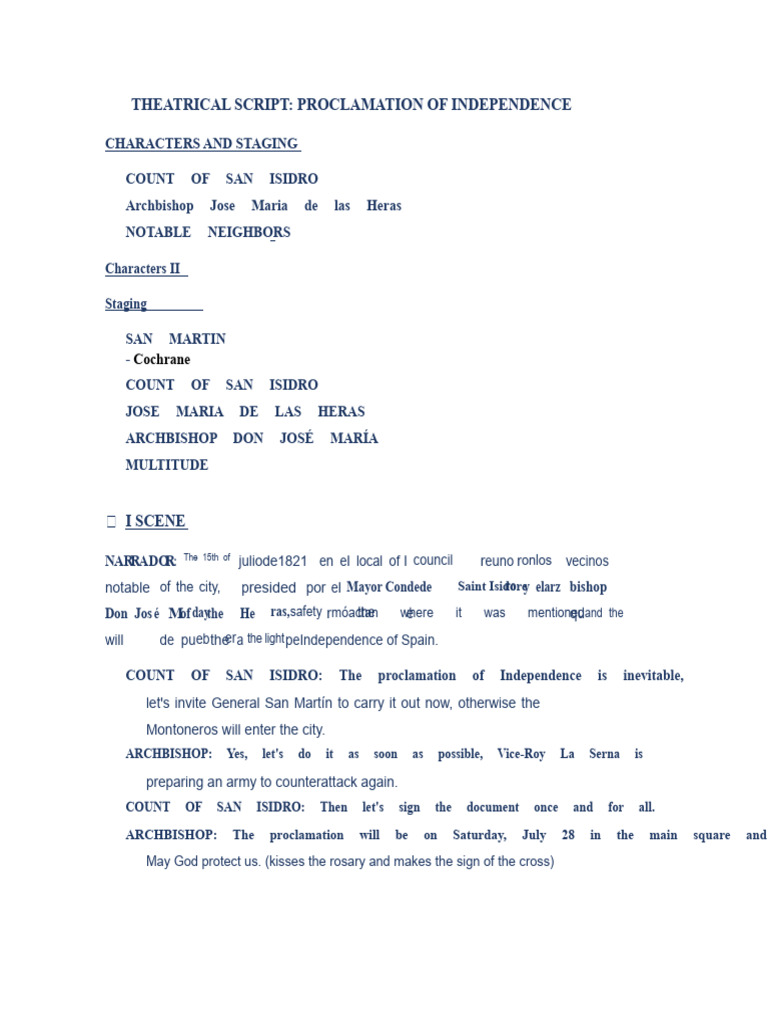 converted theater script | PDF