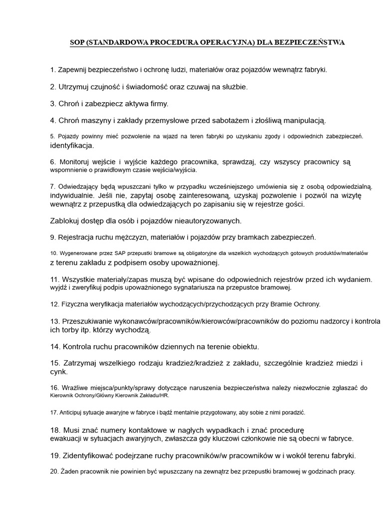 Sop | PDF