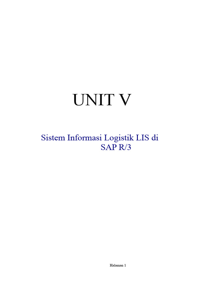 05 Sistem Informasi LIS | PDF