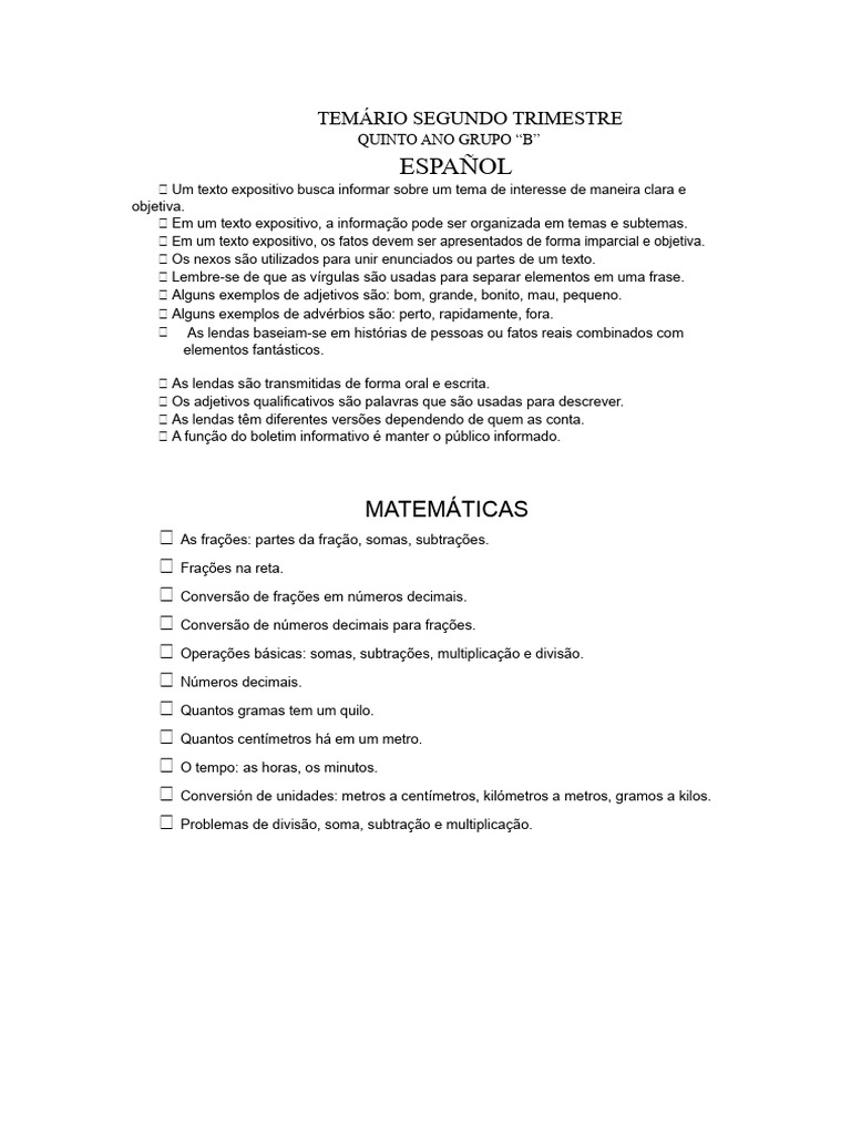 TEMA NÁDIA SEGUNDO TRIMESTRE | PDF | Solubilidade | México
