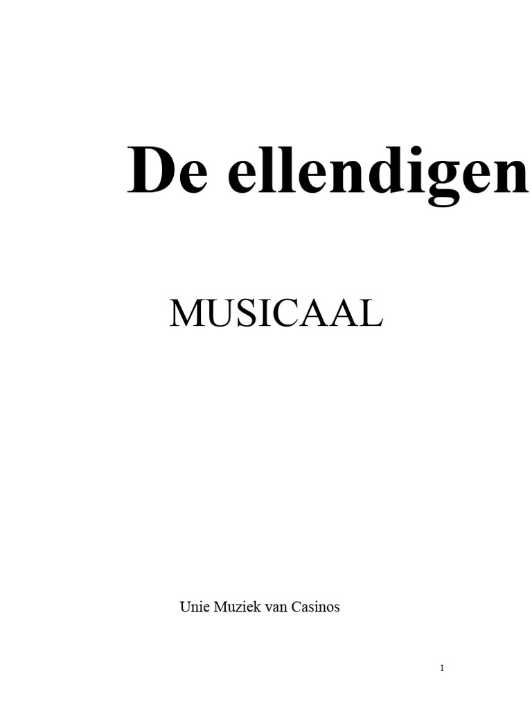 Les Misérables Volledig Script César | PDF