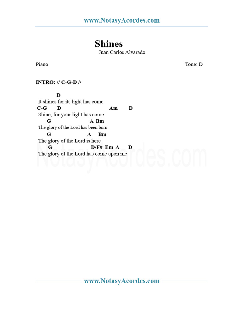 Juan Carlos Alvarado Shines | PDF