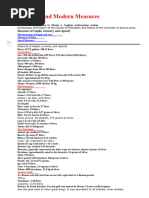Indian Measurement Units Overview | PDF | Mass | Scientific Observation