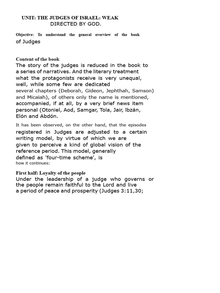 The Judges | PDF